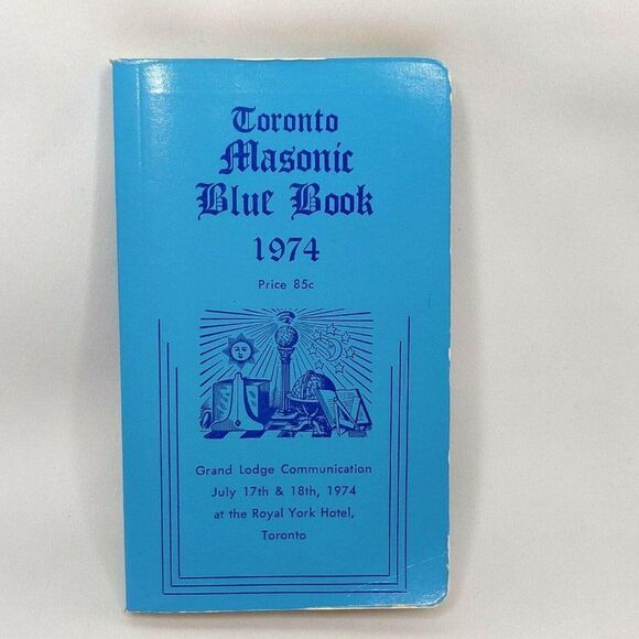 Accents | Toronto Masonic Bluebook 1974 Craft Directoryofficer Temple ...